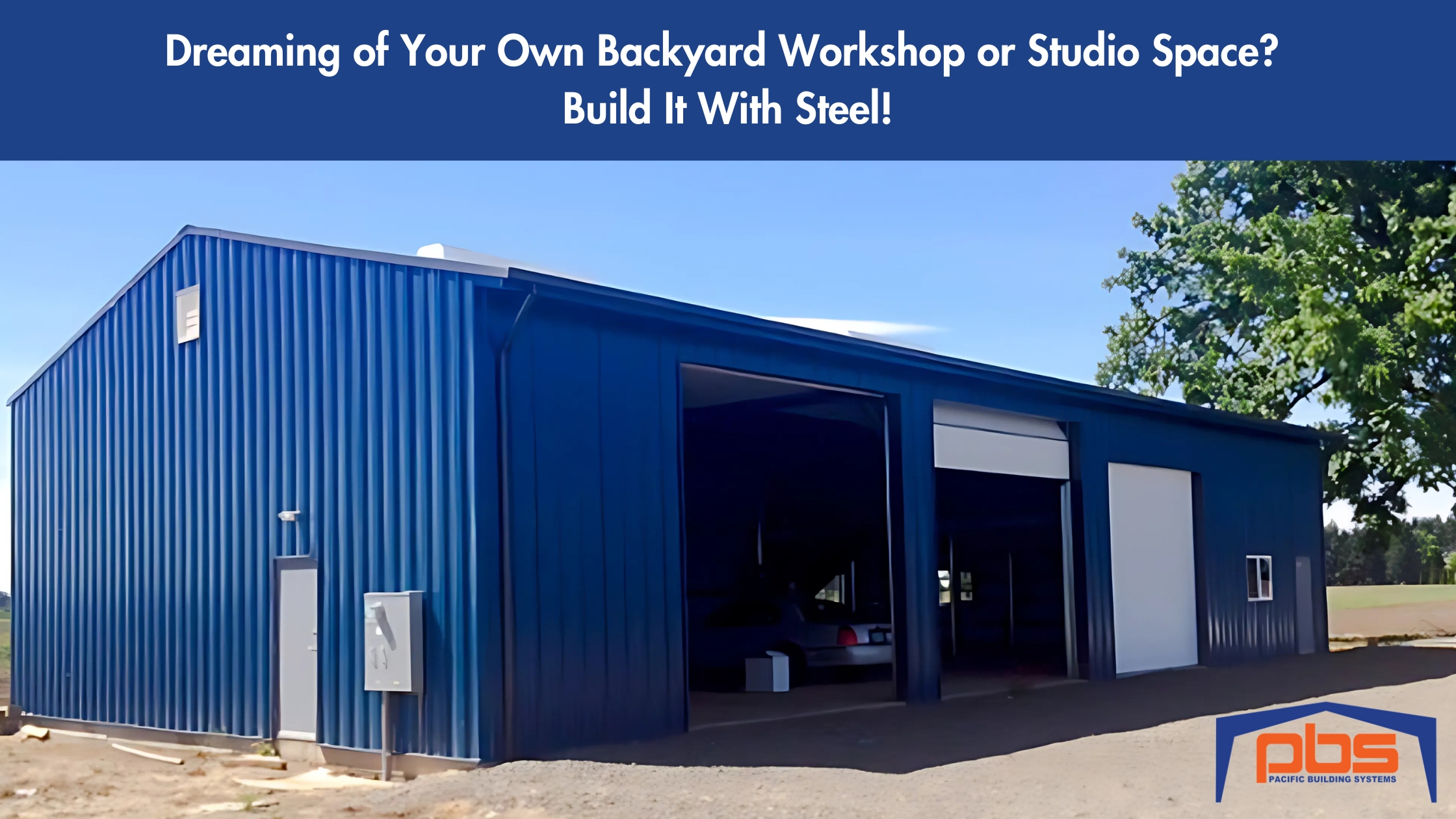 Dreaming of Your Own Backyard Workshop or Studio Space? Build It With ...